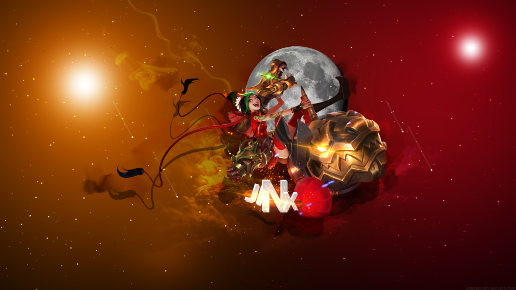 Firecracker Jinx - LoLWallpapers