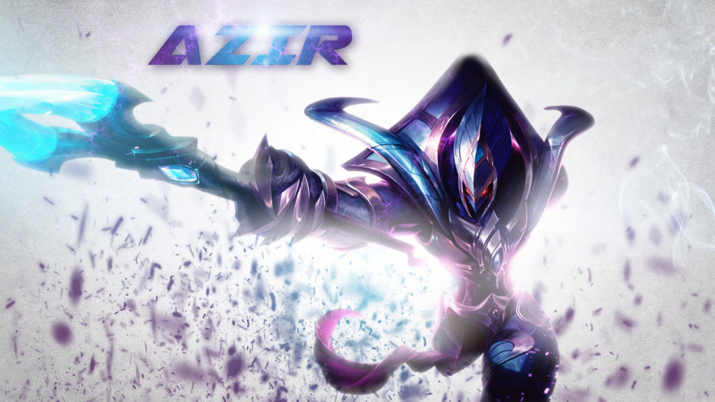 Galactic Azir - LoLWallpapers